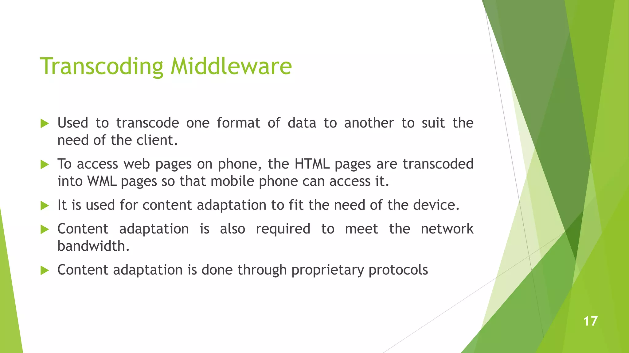 Module1 Mobile Computing Architecture Pdf Operating Systems Computer Software And Applications