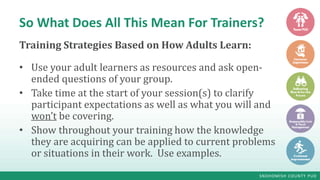 Module 1 Part B - Understanding the Adult Learner | PPTX
