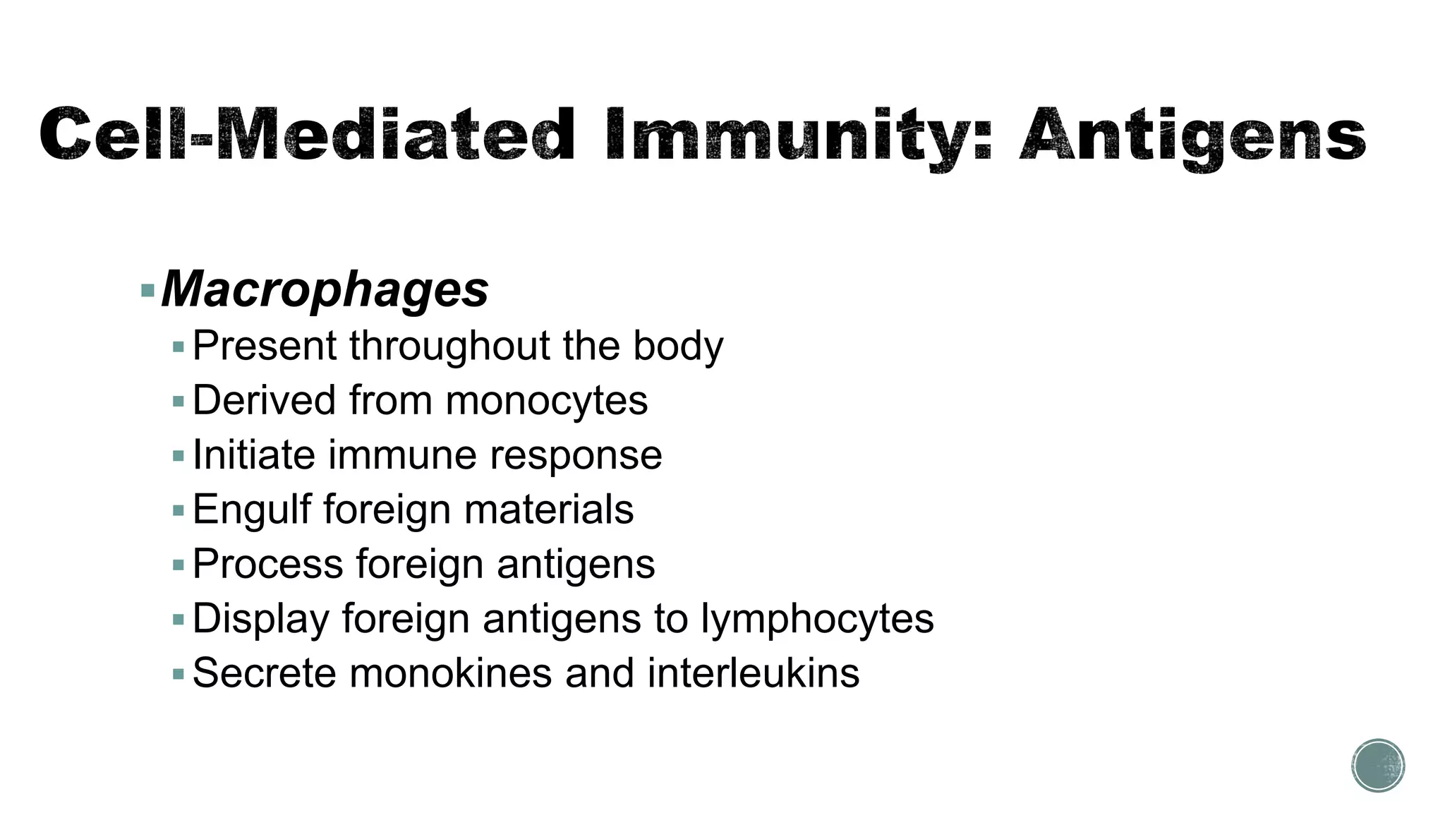Pathophysiology: Cells and the Immune System | PPTX