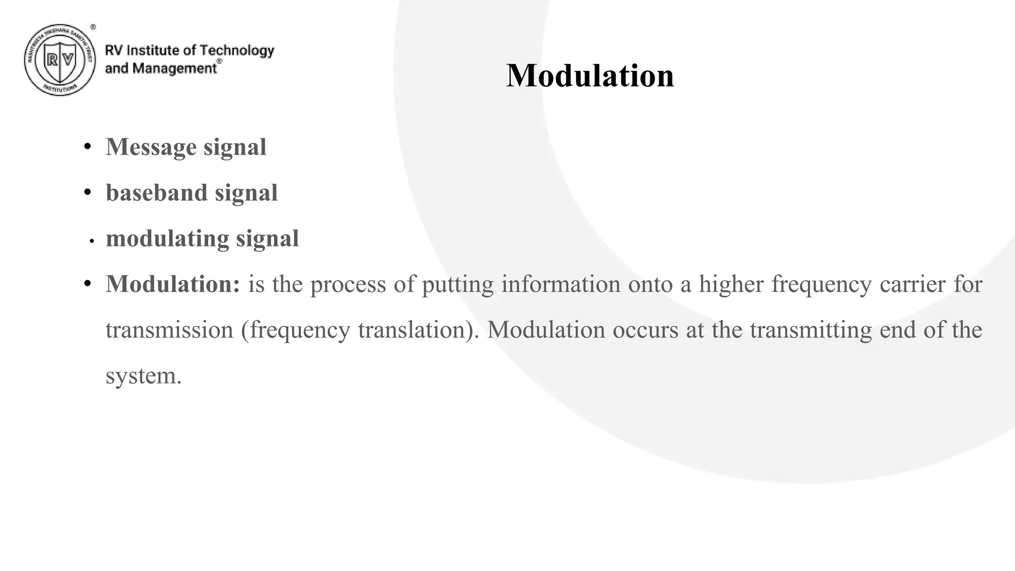 Principles of communication systems for reference | PPT