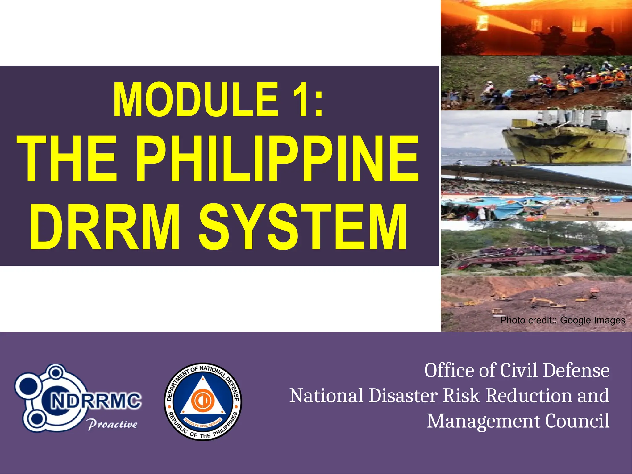 Module 1_Philippine DRRM System FOR STUDENTS | PPTX