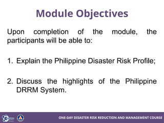 Module 1_Philippine DRRM System FOR STUDENTS | PPTX