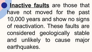 MODULE 1 PHILIPPINE FAULT ZONE-Science Grade 7 | PPTX