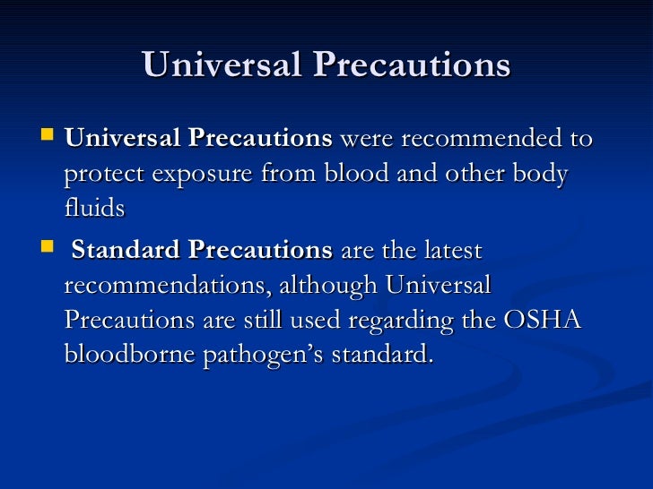 Cdc Bloodborne Pathogens Fact Sheet