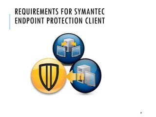 SYMANTEC ENDPOINT PROTECTION Administration Introduction | PPTX