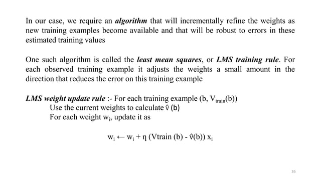 Machine learning module_1_ppt vtu...pptx | Board Games and Puzzles ...