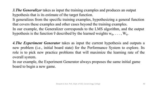 Machine learning module_1_ppt vtu...pptx | Board Games and Puzzles ...