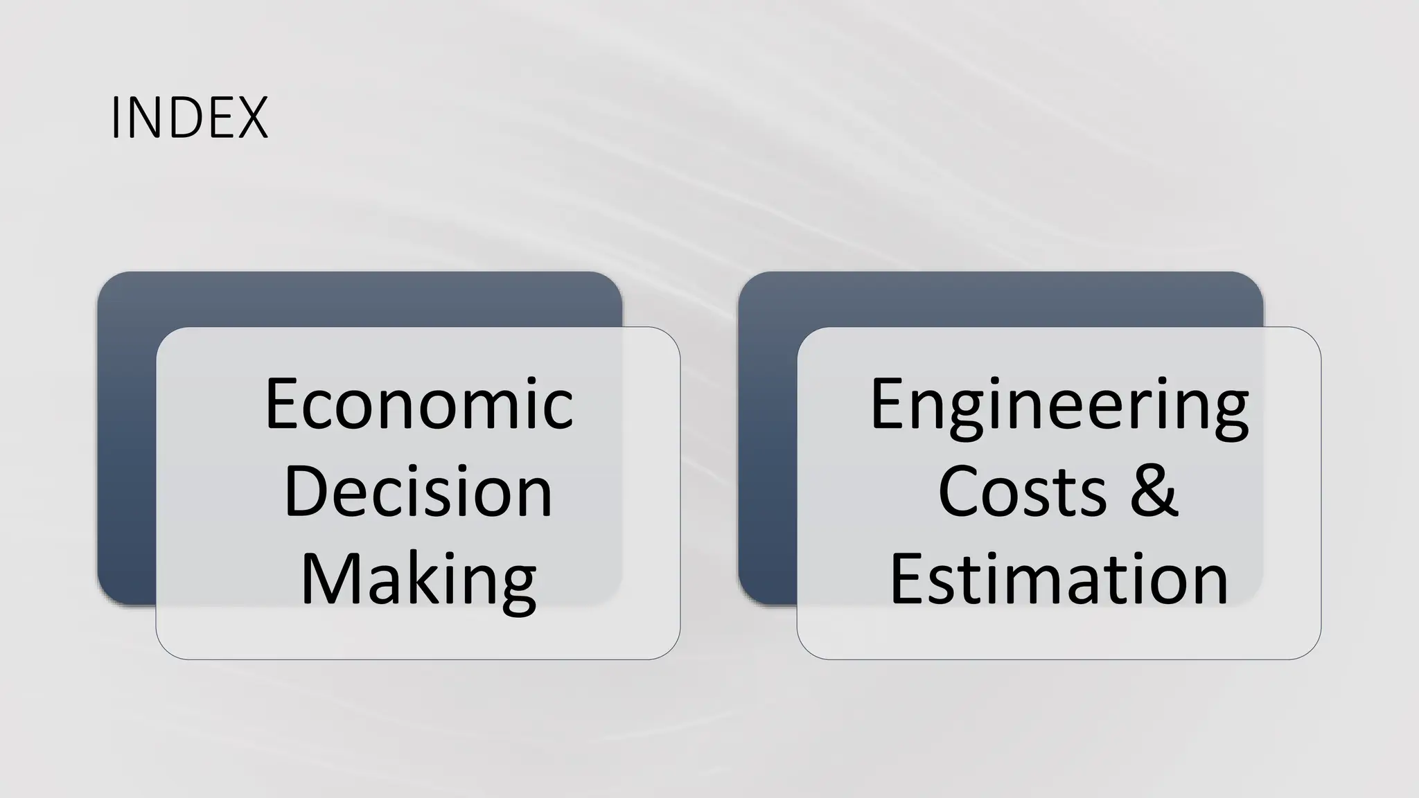 cost estimation for economics for engineering | PPT