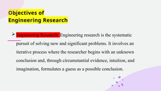 module 1 ppt.pptx on research and methodology | PPTX