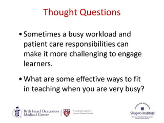 Module 1 Presentation - Clinical Teaching Skills | PPT