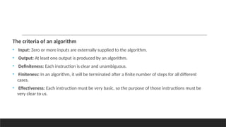 Module 1 PPT (1).pptx ,it is data structure first unit | PPTX