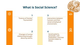 Module 1 PPT_Origin and Nature of Social Sciences_ Anthropology ...
