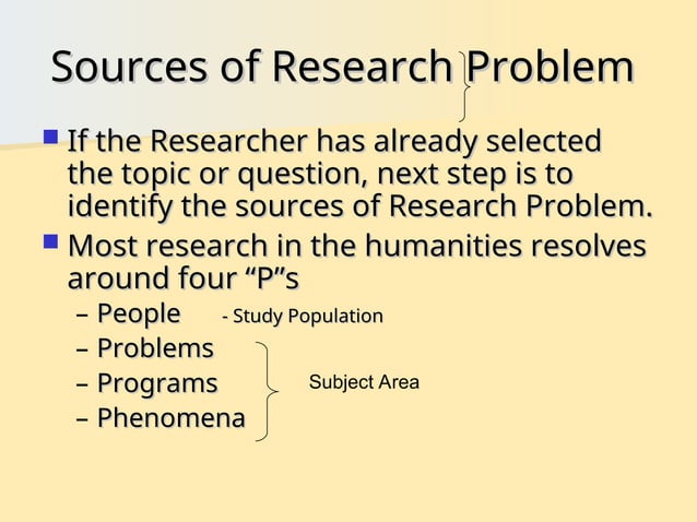 Module 1 Research Methodology Lecture Notes Ppt Ppt