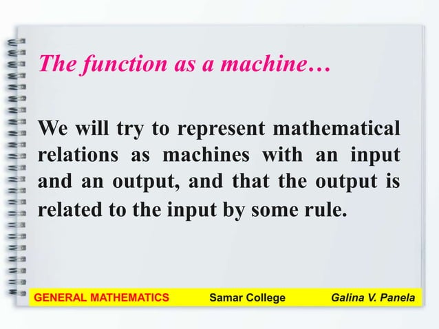 GENERAL MATHEMATICS Module 1: Review on Functions | PPTX