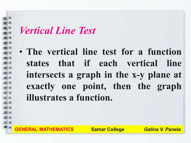 GENERAL MATHEMATICS Module 1: Review on Functions | PPTX