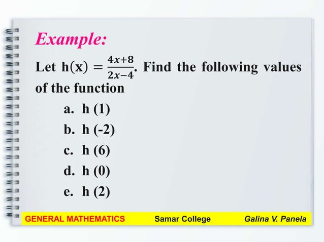 GENERAL MATHEMATICS Module 1: Review on Functions | PPTX