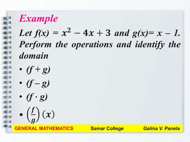 GENERAL MATHEMATICS Module 1: Review on Functions | PPTX