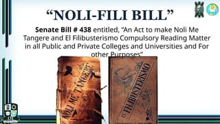 MODULE 1 RIZAL LAW PHILIPPINES PRESENTATION | PPTX