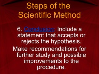 Scientific Method Powerpoint Elementary
