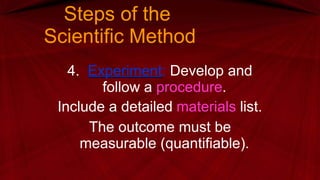 module1scientificmethodppt.pptx | Chemistry | Science