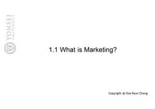Module 1 segment 1 what is marketing | PPT