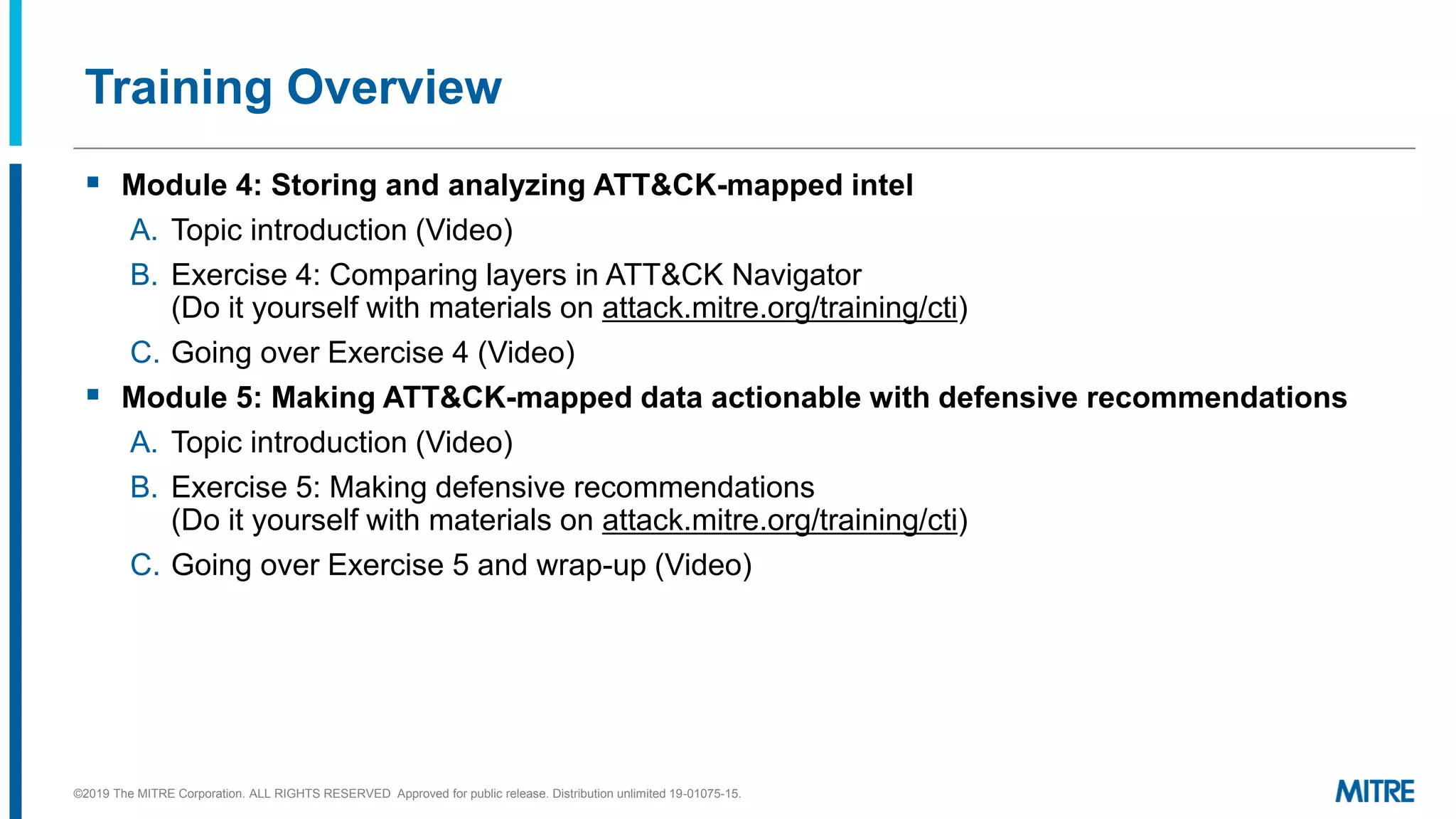 MITRE-Module 1 Slides.pdf | Operating Systems | Computer Software and Applications