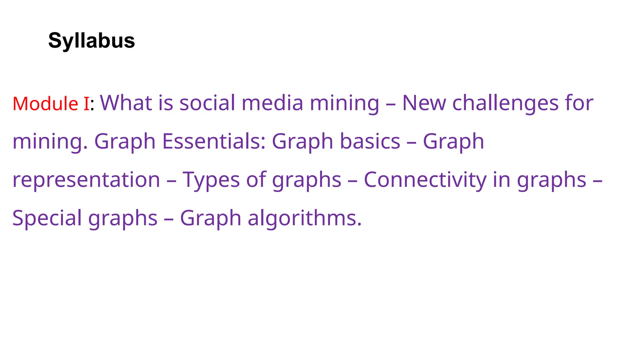 Basics of social media mining Graph defi | PPTX
