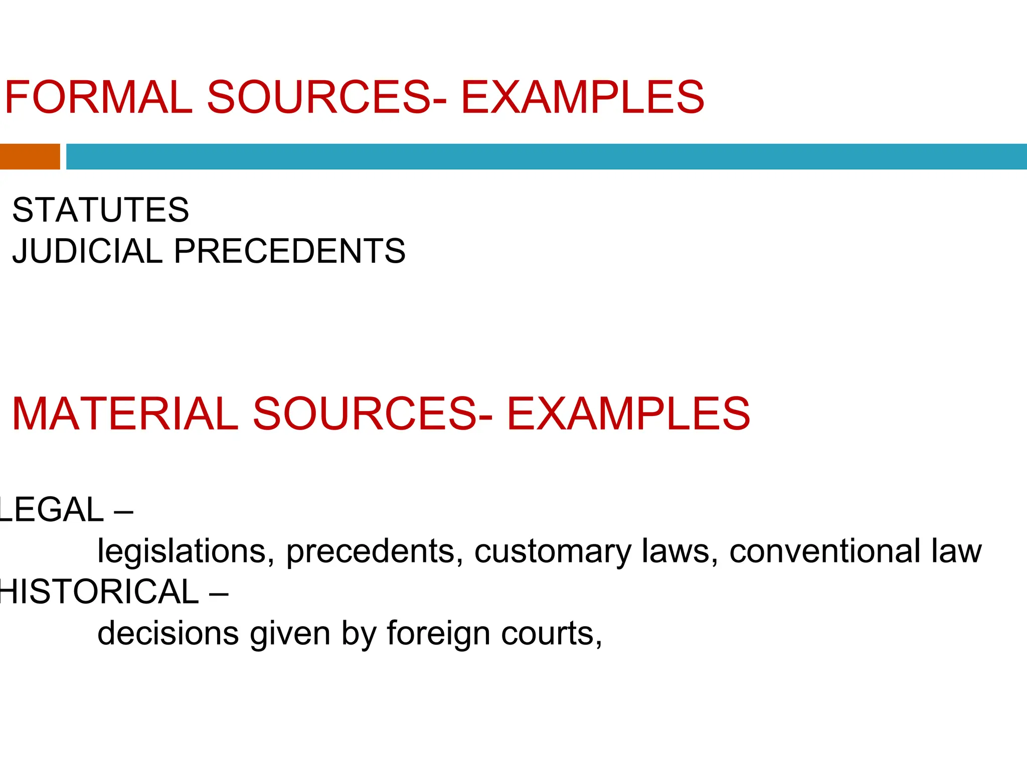 MODULE 1 SOURCES OF LAW.pptx
