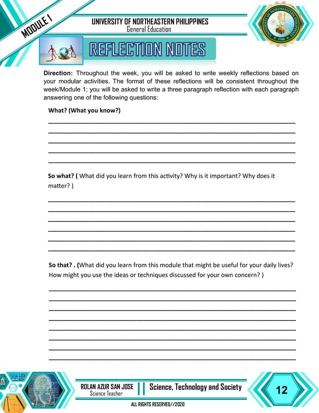 Module 1 STS.pdf | Science