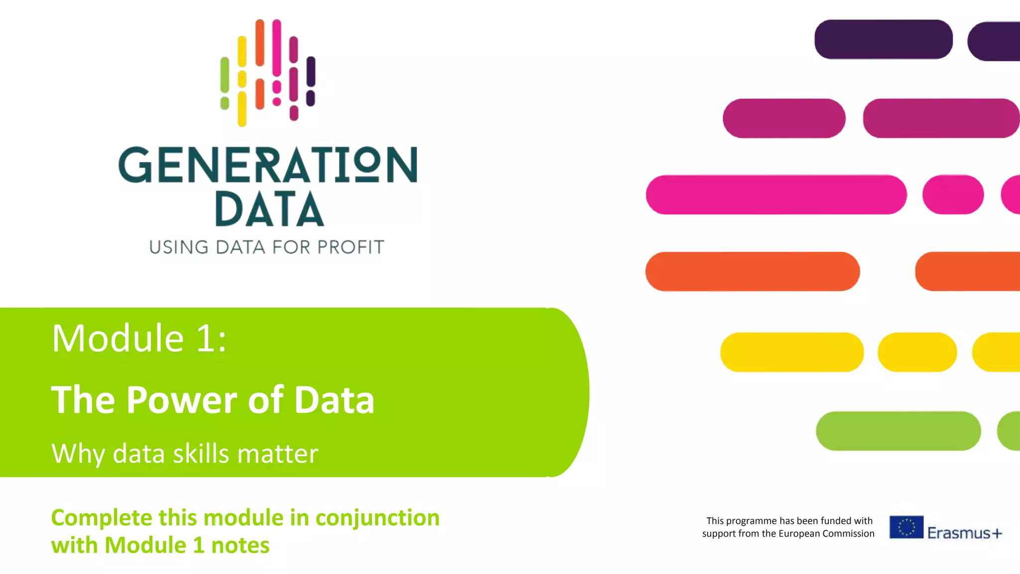 Module 1 the power of data | PPTX