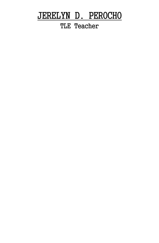 Module 1 TLE 8 commercial cooking for SY2020 | DOC | Cooking | Food & Drink