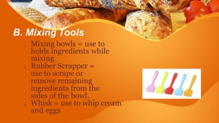 Module 1 tools equipemnt and baking terms | PPTX