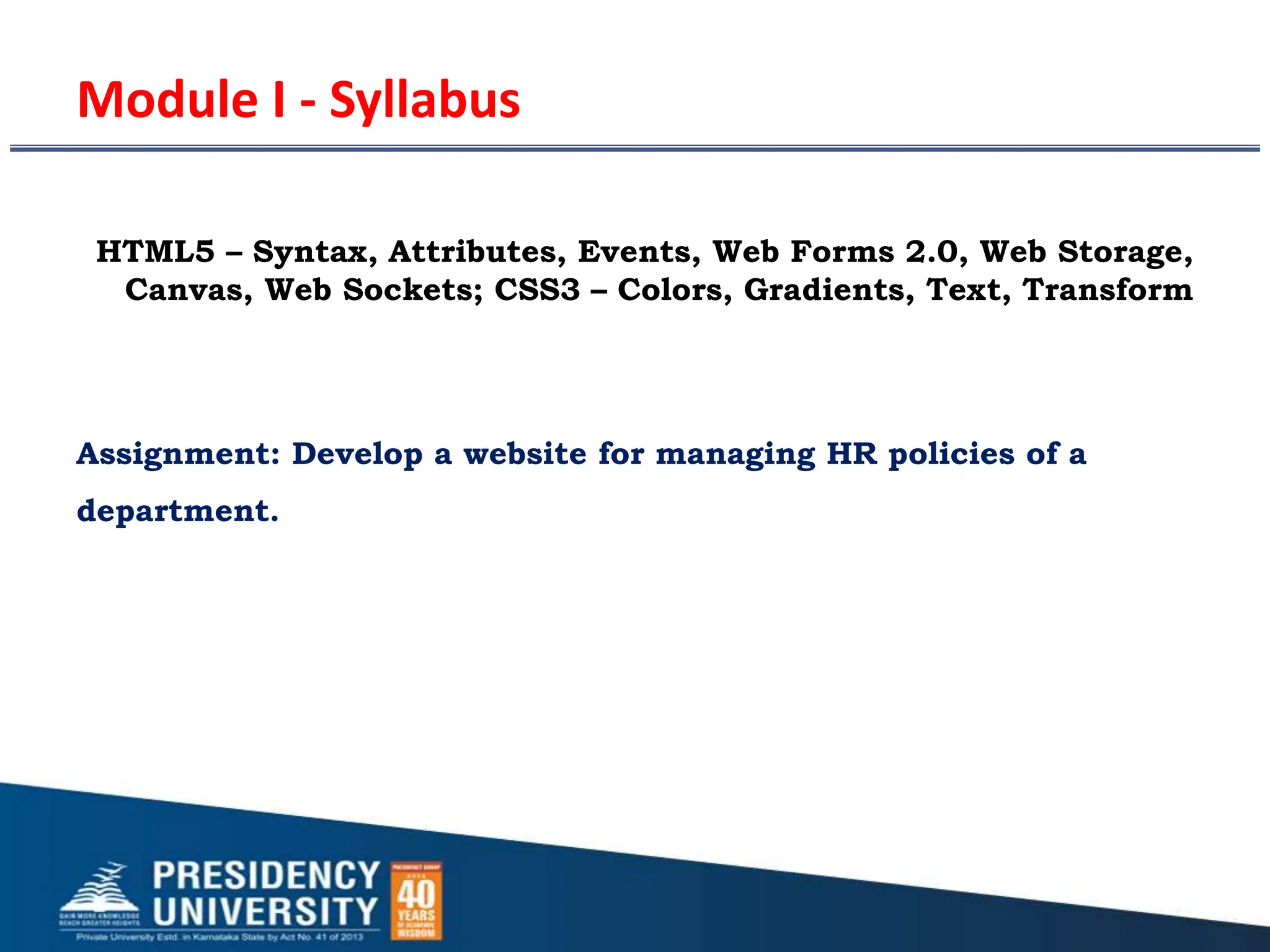 Front end full stack development module 1pptx | PPT Front end full stack development module 1pptx | PPT