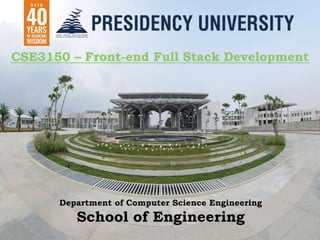 Front end full stack development module 1pptx | PPT