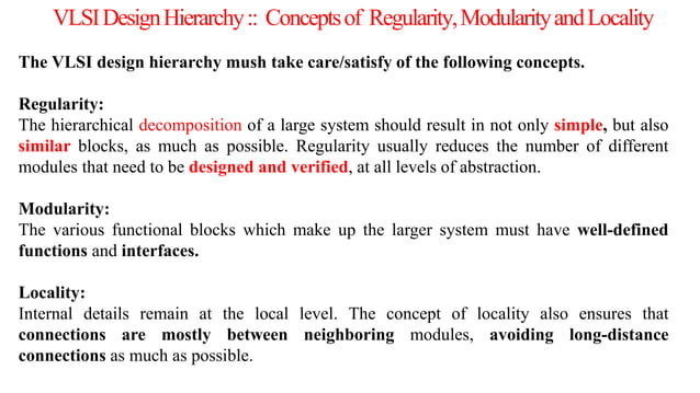 Module 1 VLSID Design flow - Copy.pptx | Programming Languages | Computing