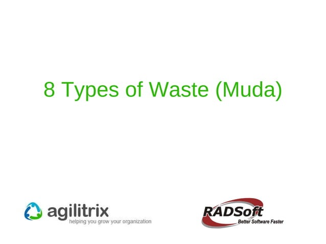 Kanban 101 - 1 - Perfection, Waste and Value Stream Mapping | PPT