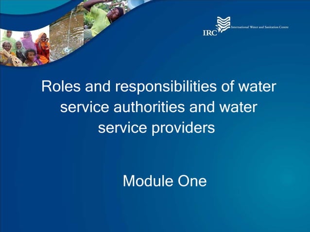 Module 1 wsa and wsp roles and responsibilities (presentation) | PPT