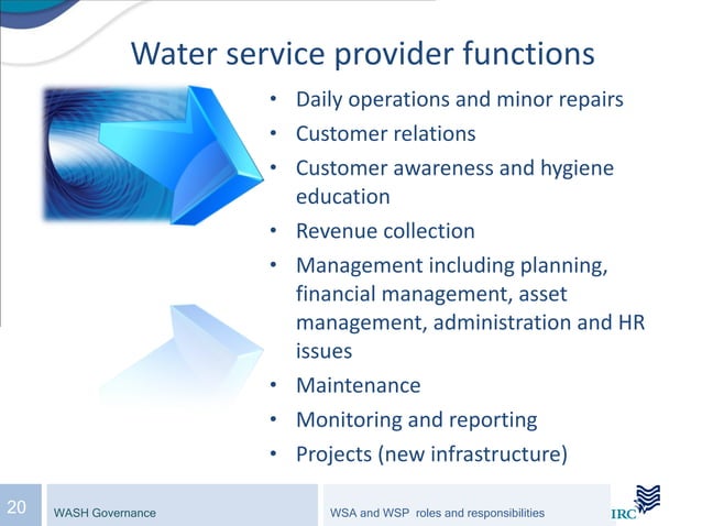 Module 1 wsa and wsp roles and responsibilities (presentation) | PPT