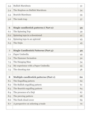 ALL ABOUT CANDLESTICKS PATTERENS ZERODHA | PDF