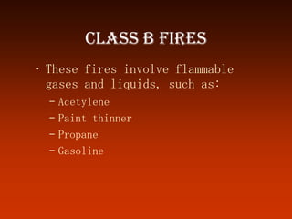 Module2 - Classes of Fire | PPSX
