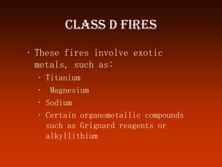 Module2 - Classes of Fire | PPSX