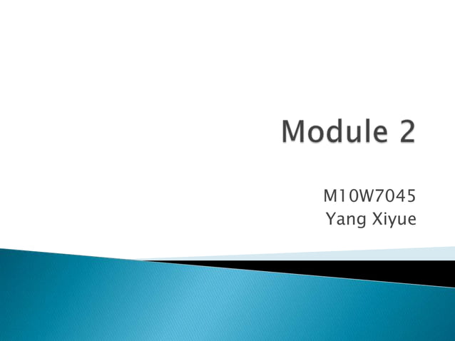 Module 2 | PPTX | Web Design and HTML | Internet