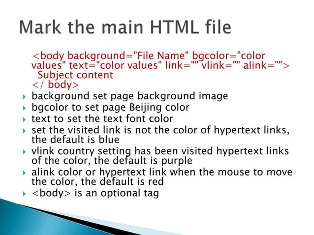 Module 2 | PPTX | Web Design and HTML | Internet
