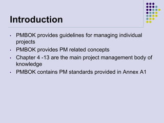 PM FrameWork: Module 2 | PPTX