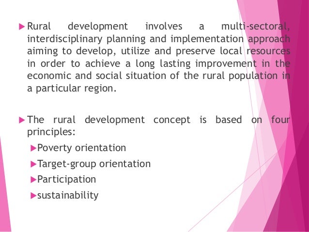 Module 2.1 rural economics