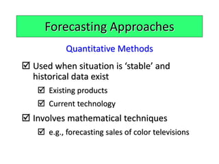 Demand forecasting in supply chain | PPTX