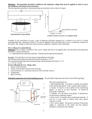 I/II SEM BE, VTU, ENGINEERING CHEMISTRY , Module 2 | PDF