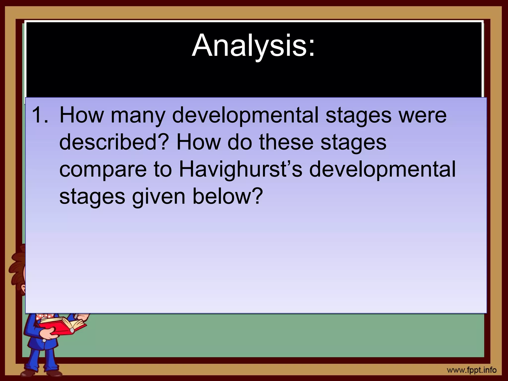 Module 2- The Stages of Development and Developmental Tasks | PPT