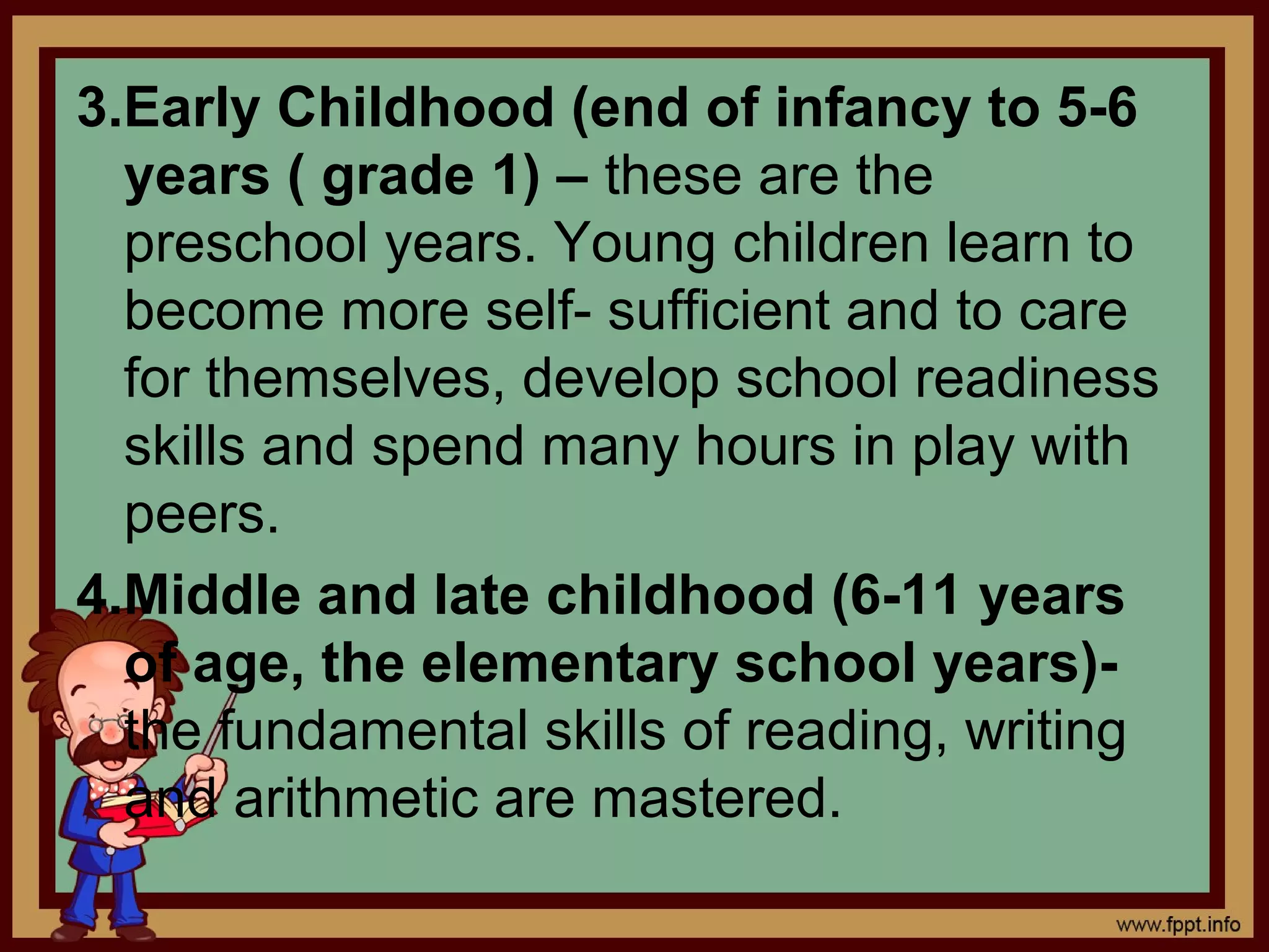 Module 2- The Stages of Development and Developmental Tasks | PPT