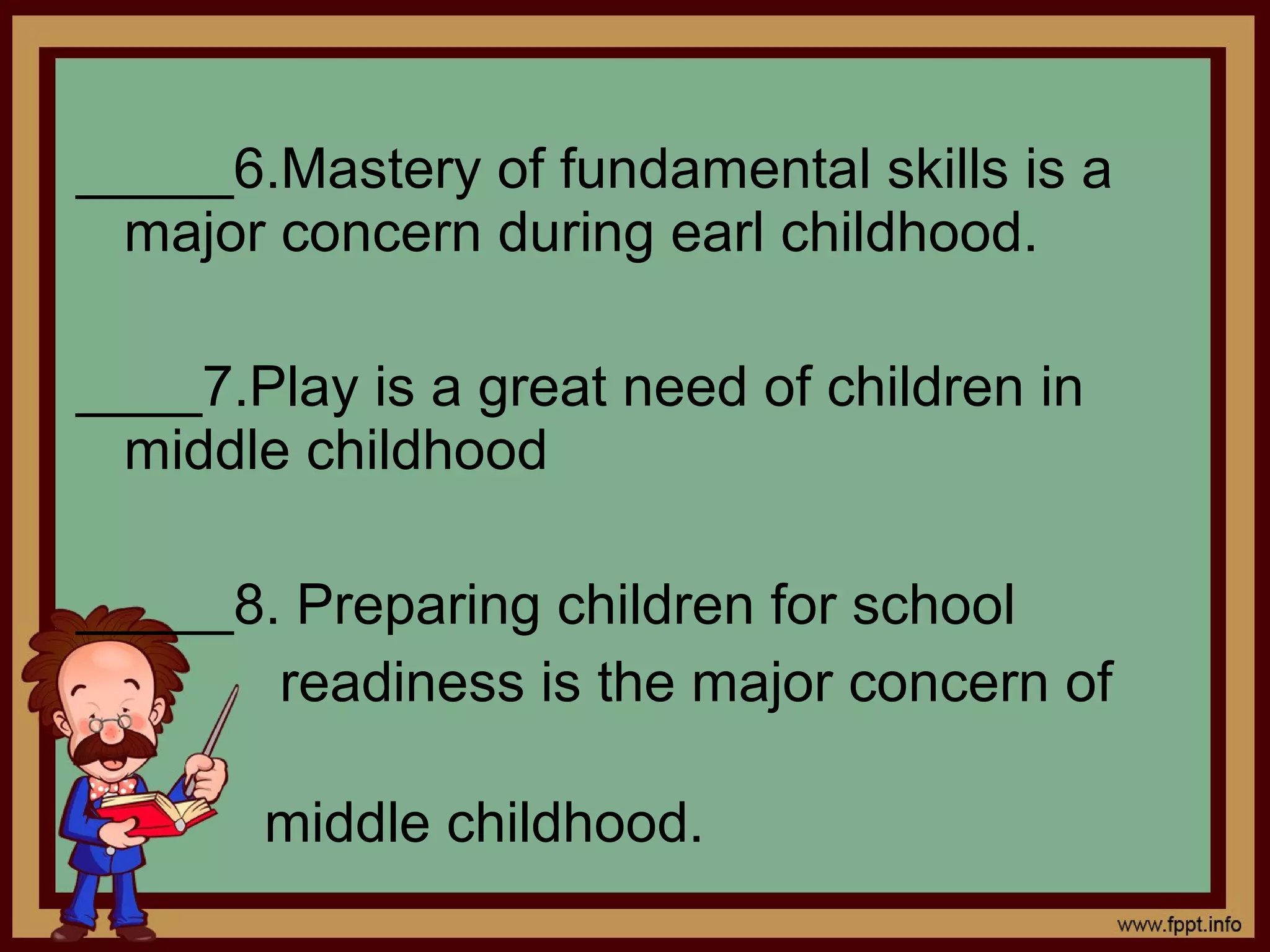 Module 2- The Stages of Development and Developmental Tasks | PPT